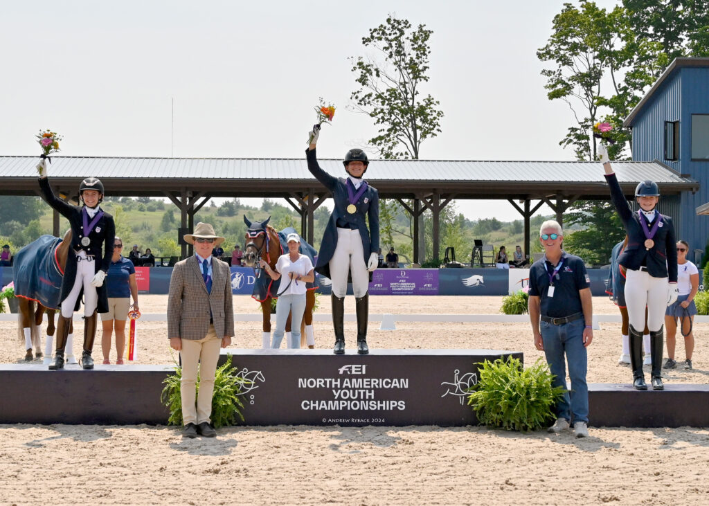 Virginia Woodcock and Josh Albrecht Win Individual Dressage Gold in ...
