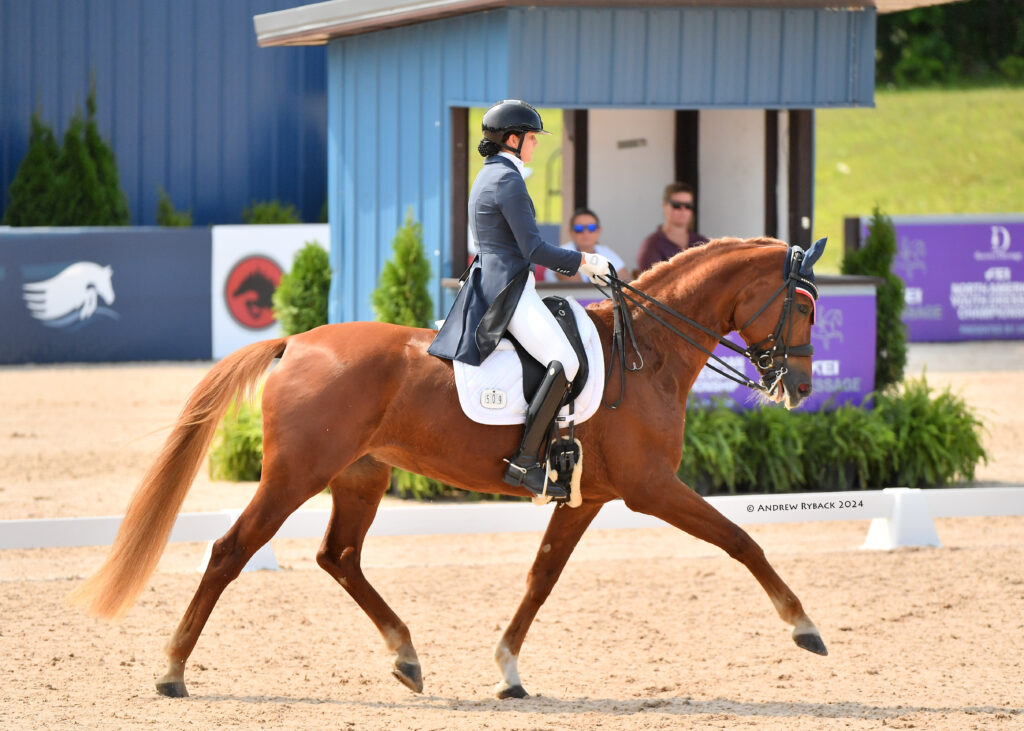 Virginia Woodcock and Josh Albrecht Win Individual Dressage Gold in ...